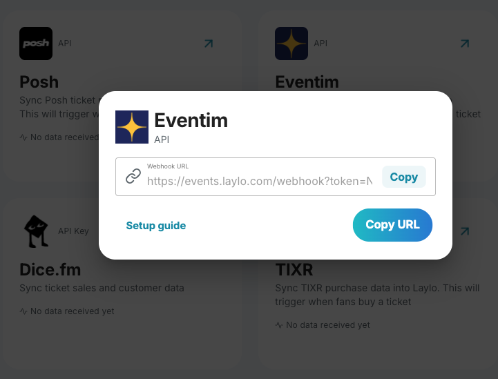 Laylo Integration – Client Support